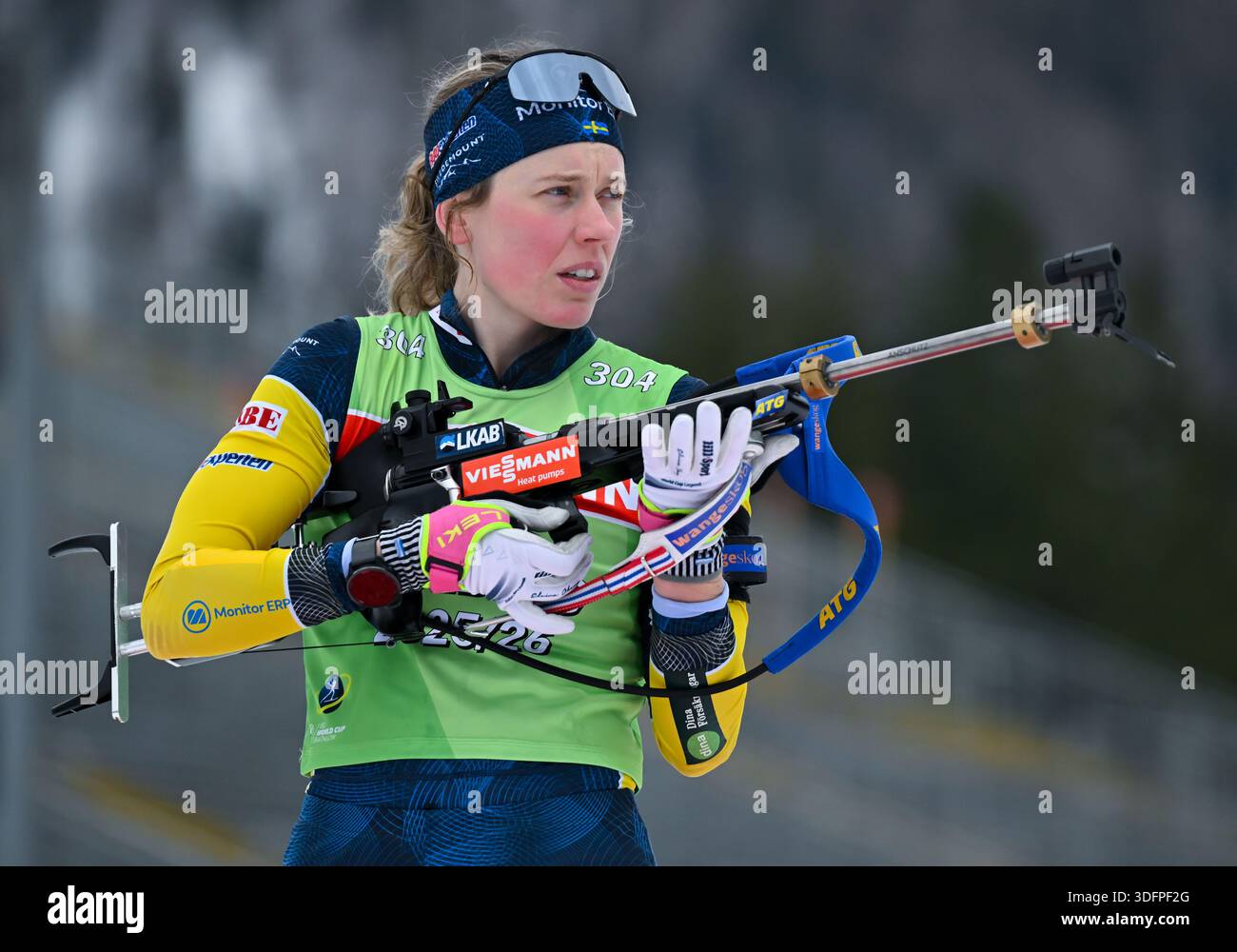 13 January 2026, Bavaria, Ruhpolding: Biathlon: World Cup, training ...