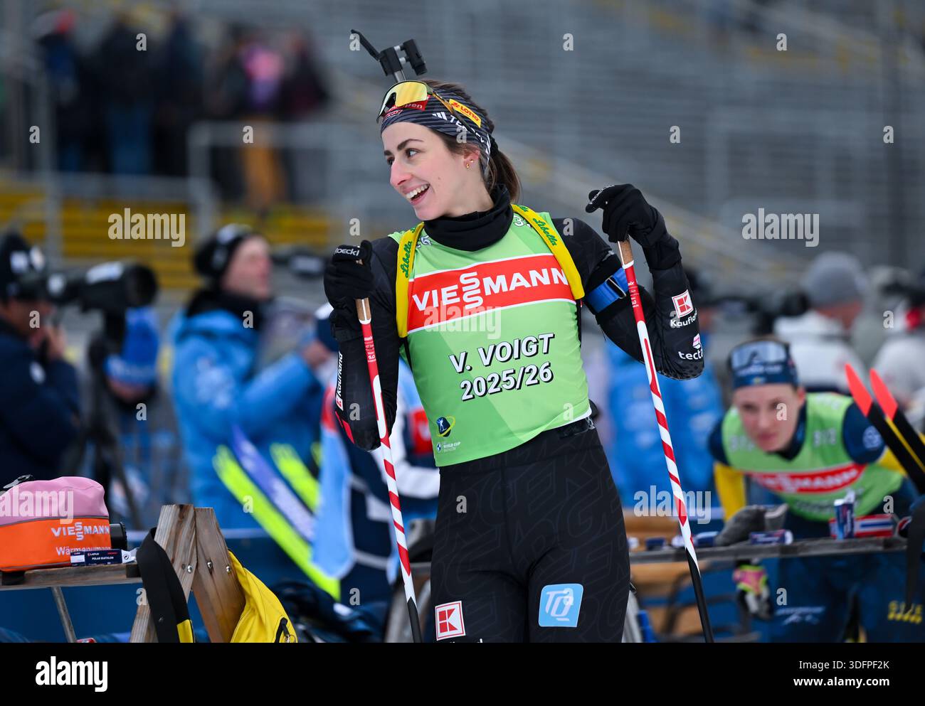 13 January 2026, Bavaria, Ruhpolding: Biathlon: World Cup, training ...