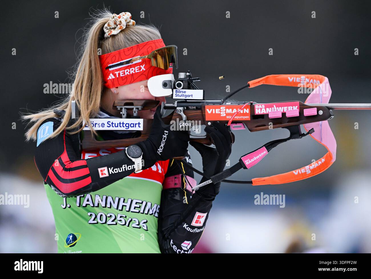 13 January 2026, Bavaria, Ruhpolding: Biathlon: World Cup, training ...