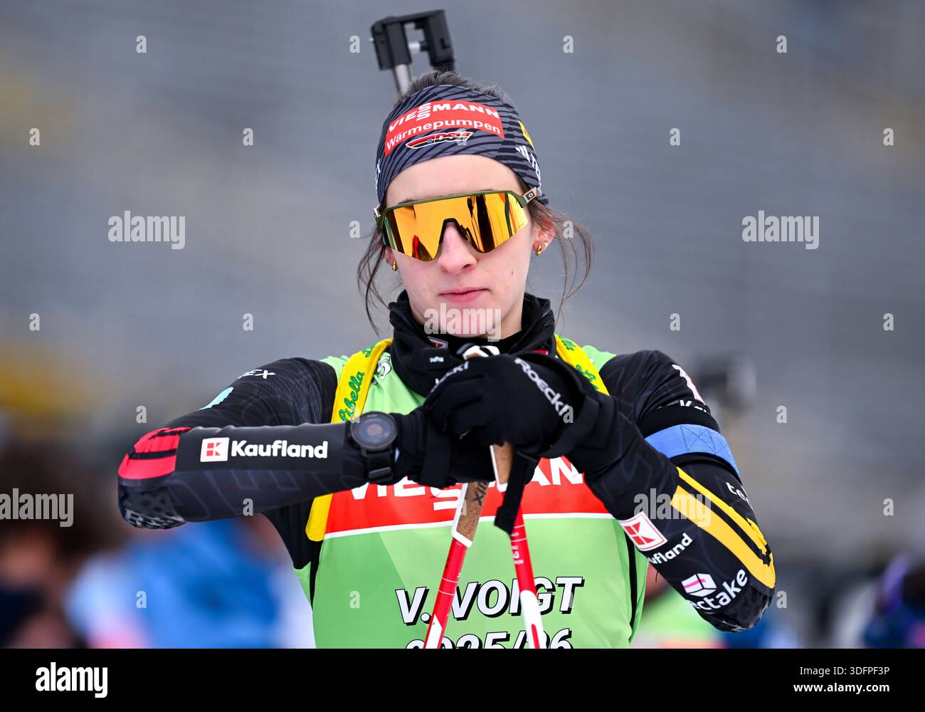 13 January 2026, Bavaria, Ruhpolding: Biathlon: World Cup, training ...