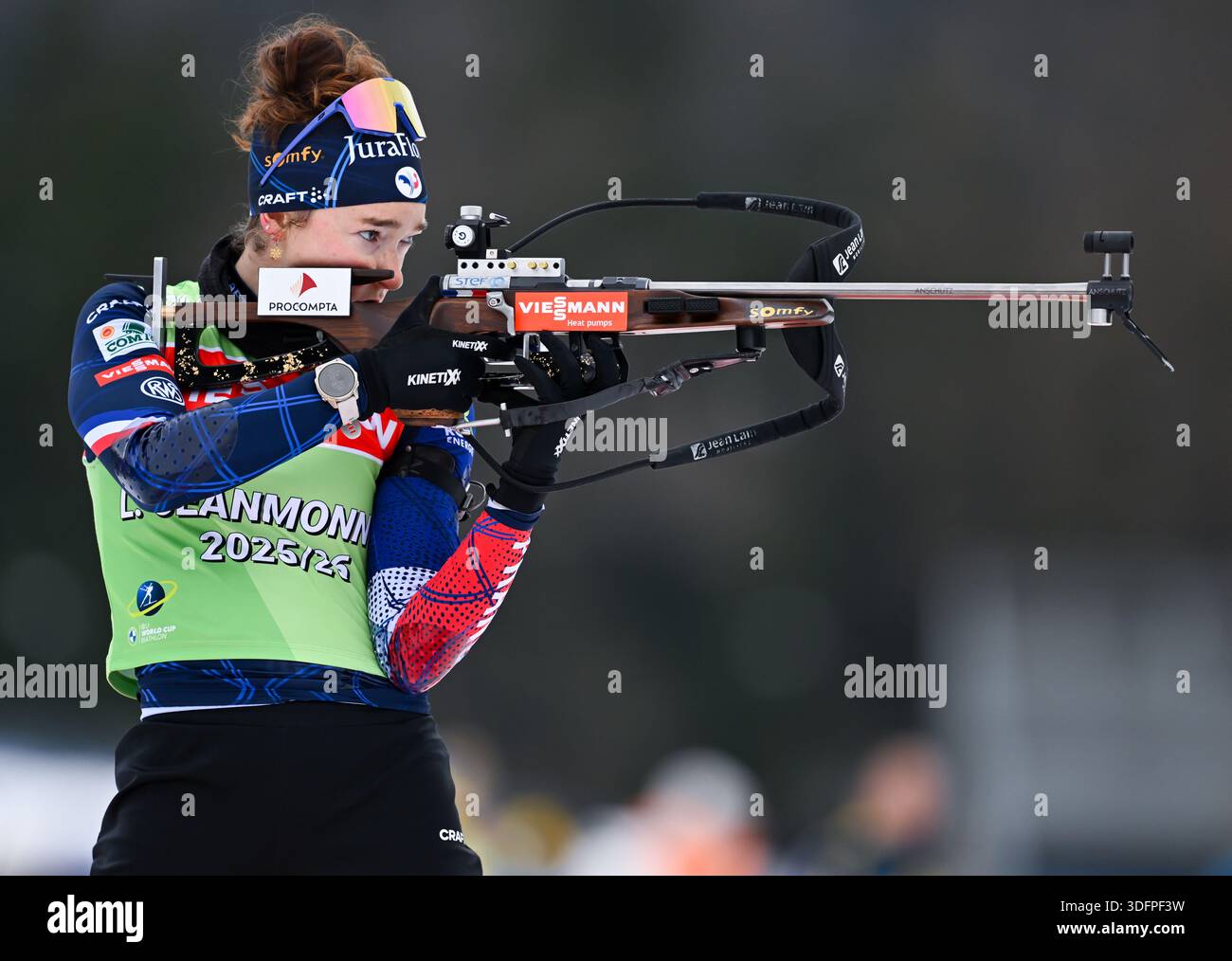 13 January 2026, Bavaria, Ruhpolding: Biathlon: World Cup, training ...
