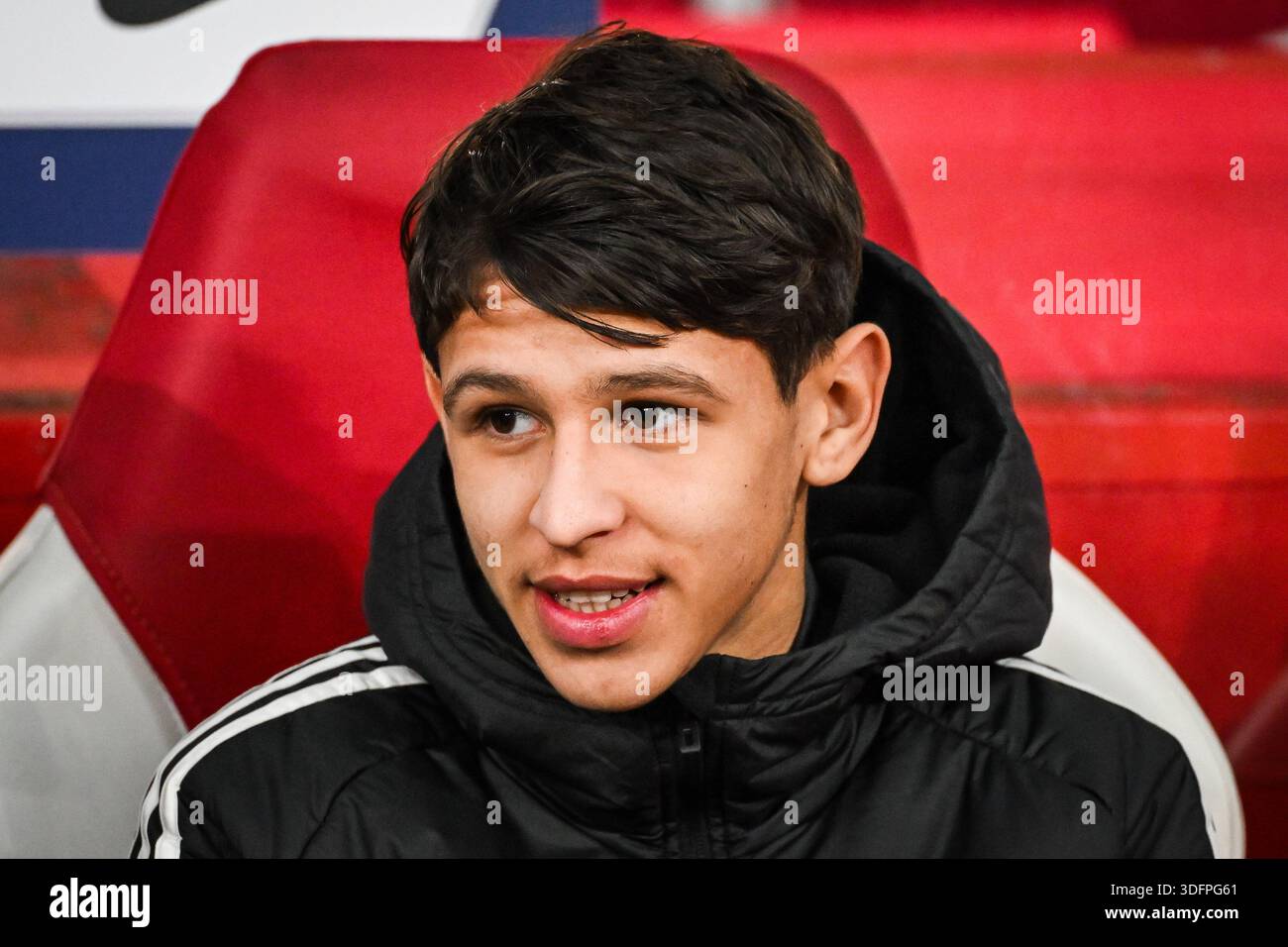 Khalis MERAH of Lyon during the French Cup, round of 32 football match ...