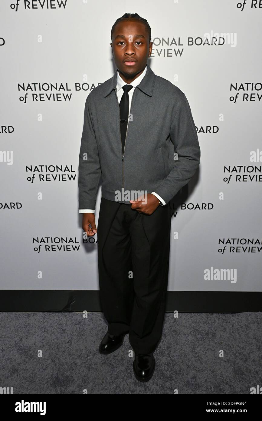 Miles Caton attends the National Board of Review Awards gala at ...