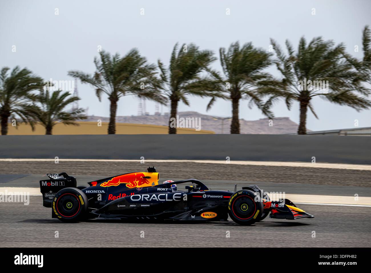 Sakhir, Bahrain, 28 Feb 2025, Max Verstappen, from Netherlands competes ...