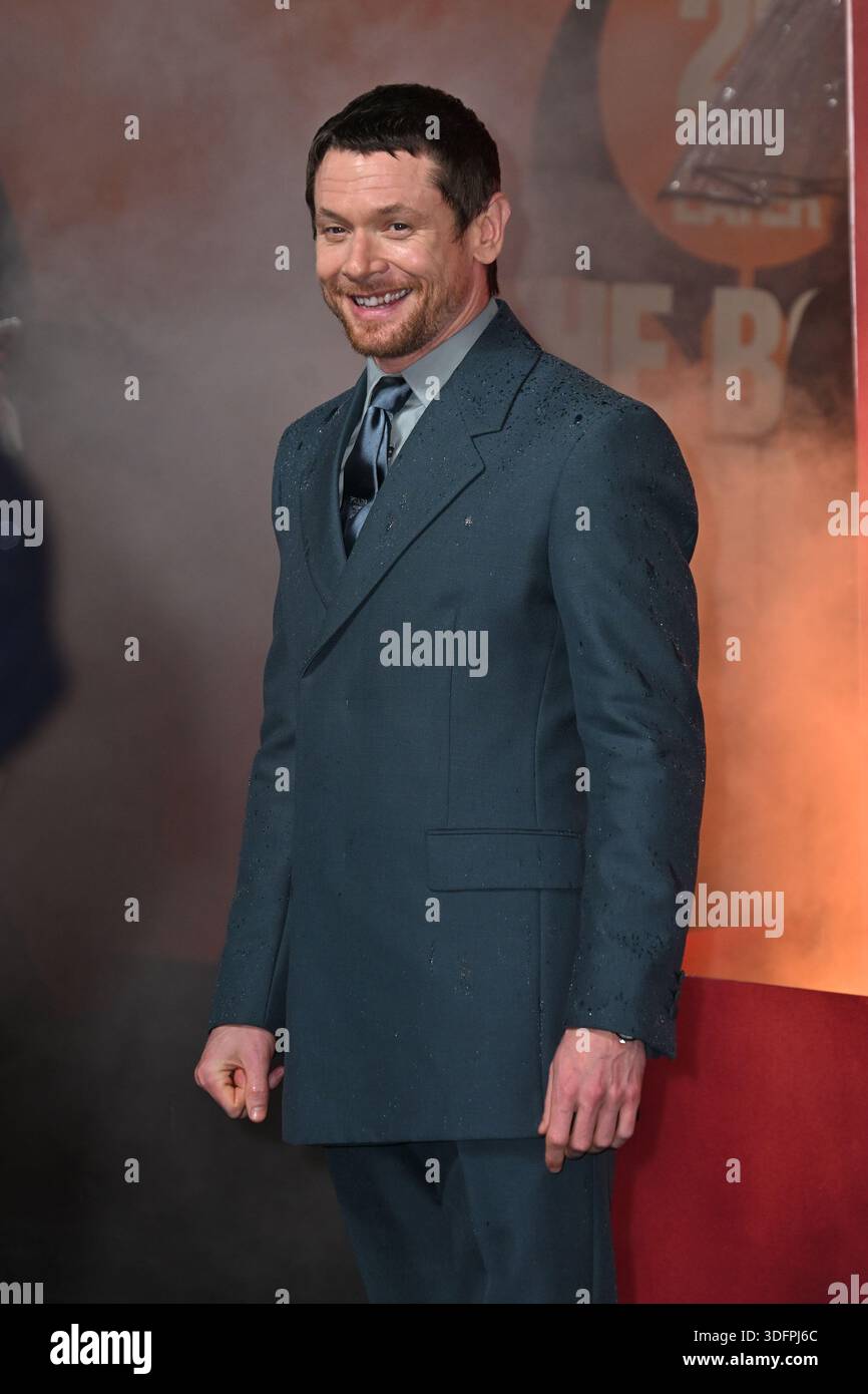 Jack O'Connell walks the red carpet. Chi Lewis-Parry walks the red ...