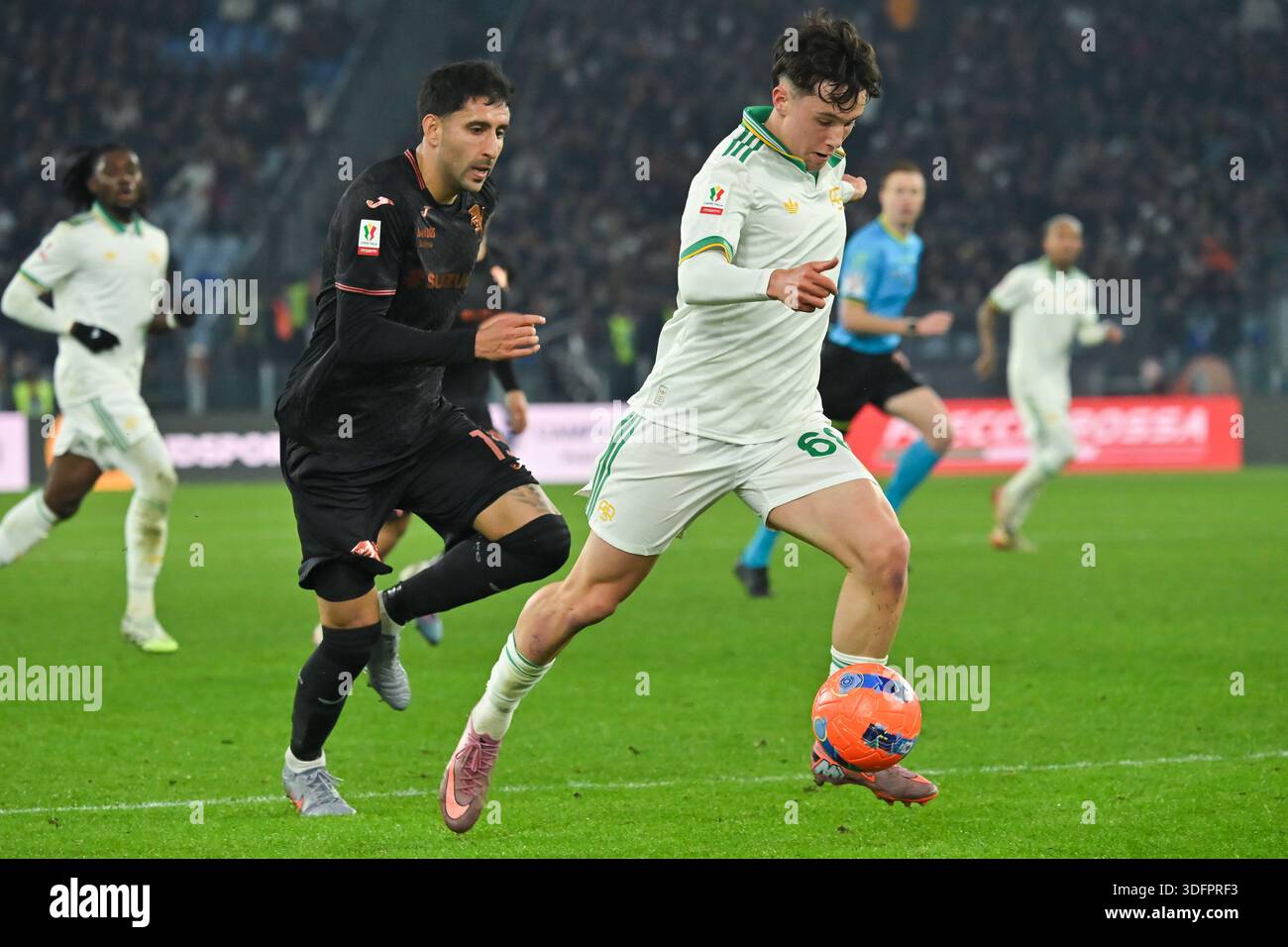 Guillermo Maripan of Torino,Antonio Arena of AS Roma during the round ...