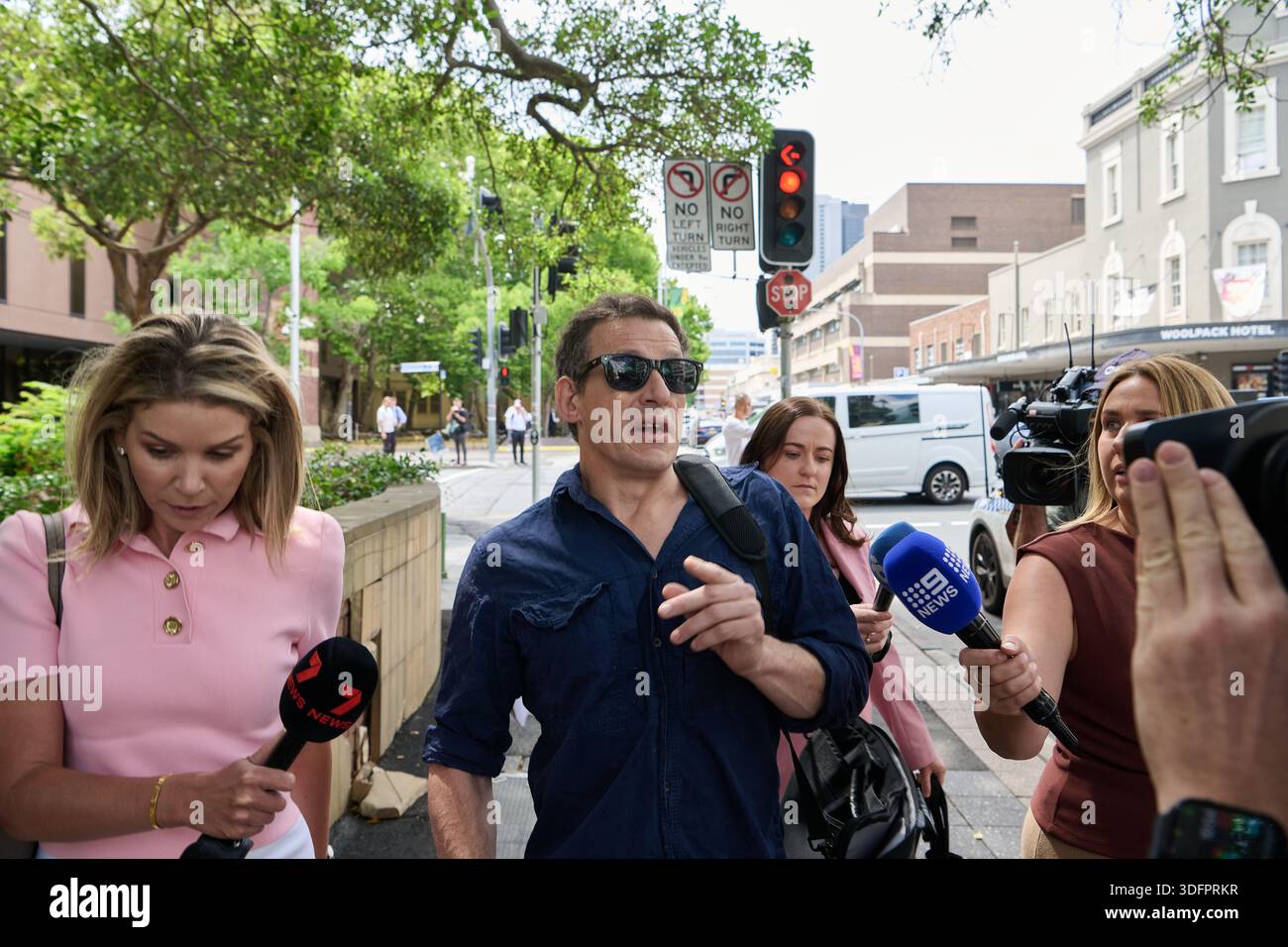 Gregory Willimas Tait leaving at the Parramatta Local Court in Sydney ...