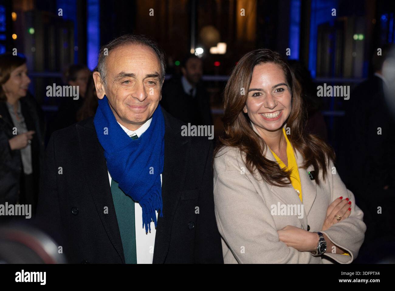 Eric Zemmour, Sarah Knafo attends Figaro's 200Th Anniversary Evening at ...