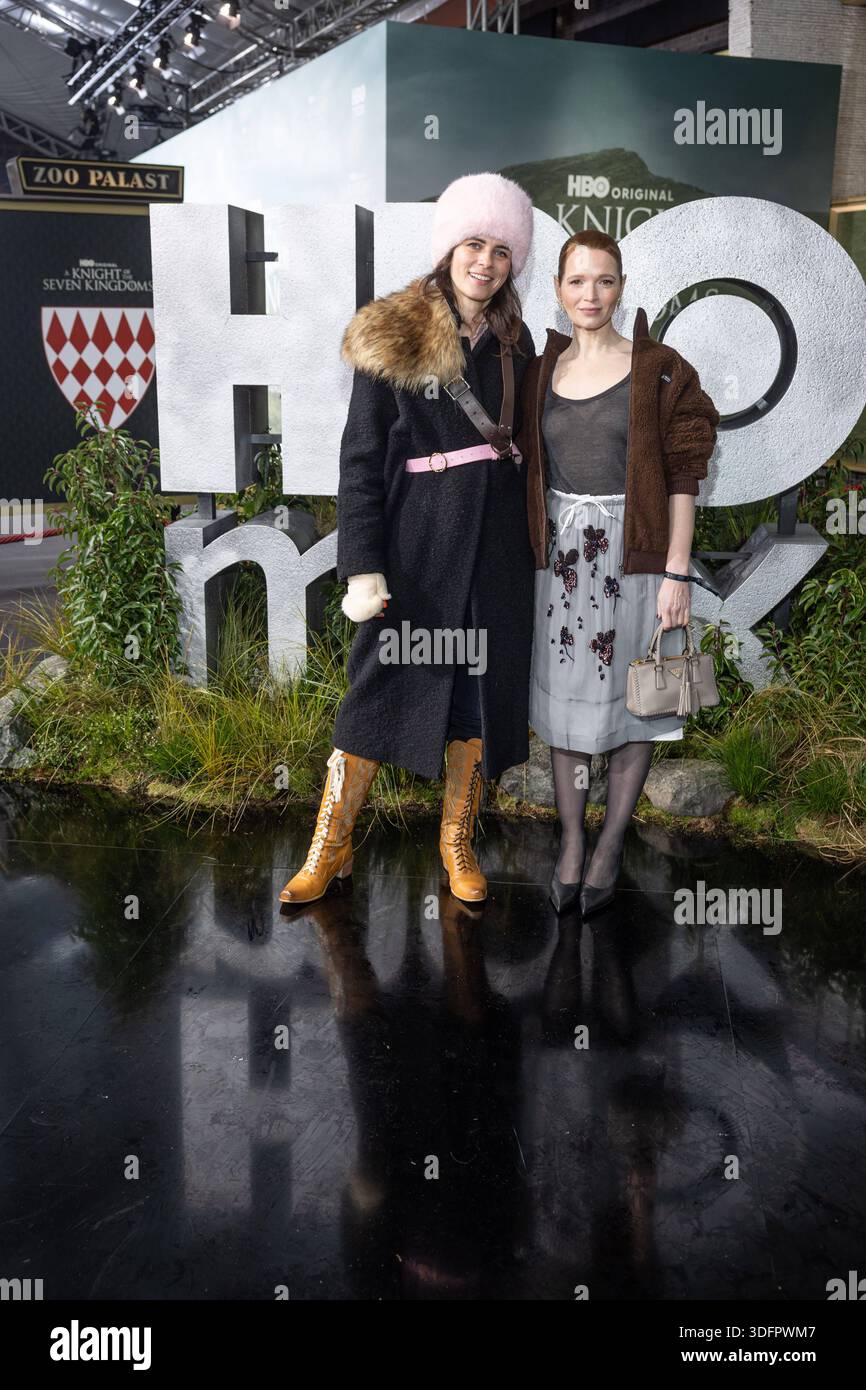 Premiere A KNIGHT OF THE SEVEN KINGDOMS Nora Tschirner und Karoline ...