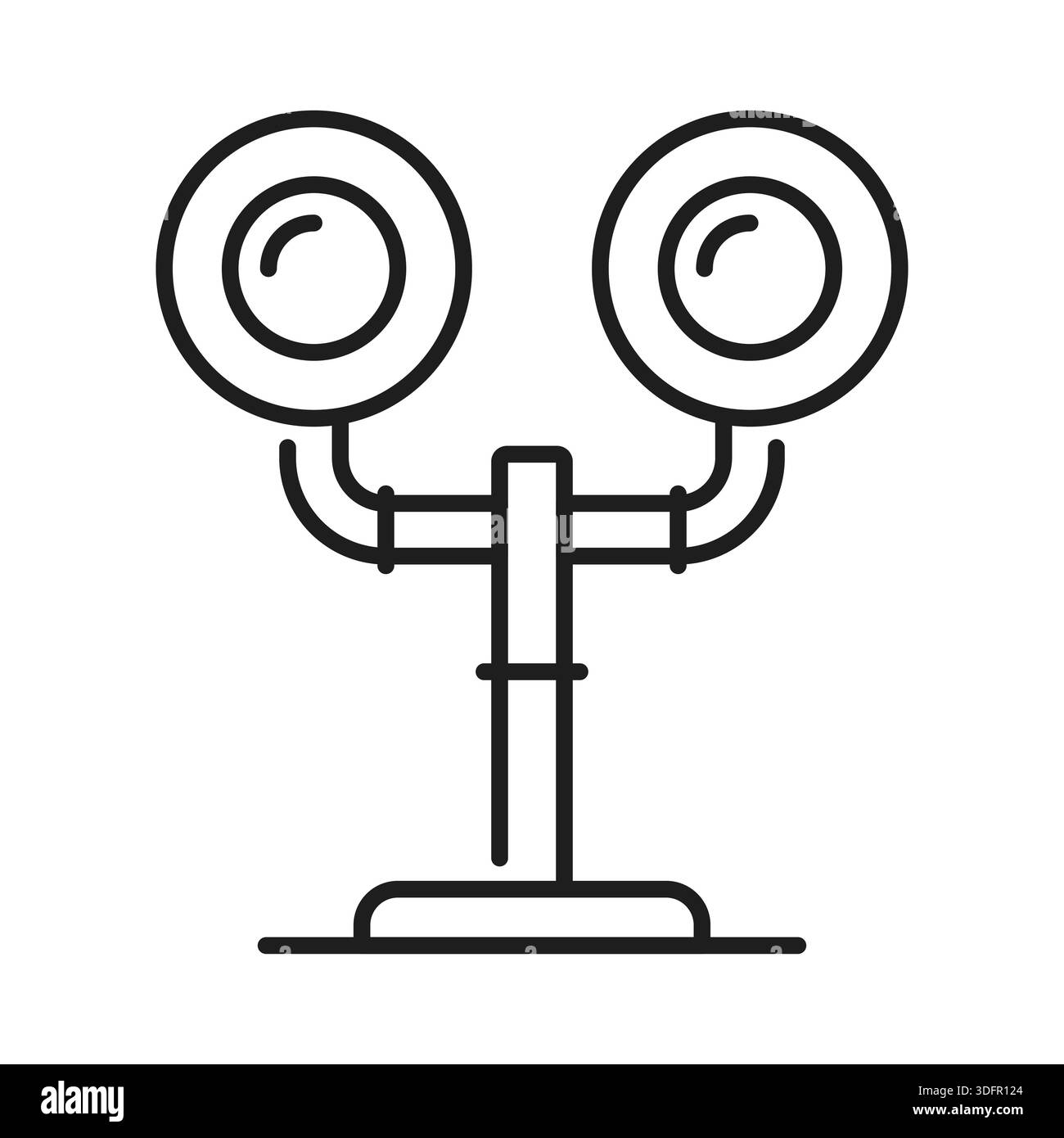 Railway light signals Stock Vector Images - Alamy