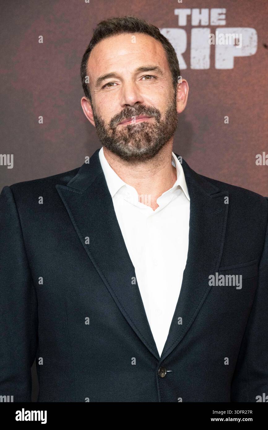 Ben Aflleck attends the world premiere of The RIP at Alice Tully Hall ...