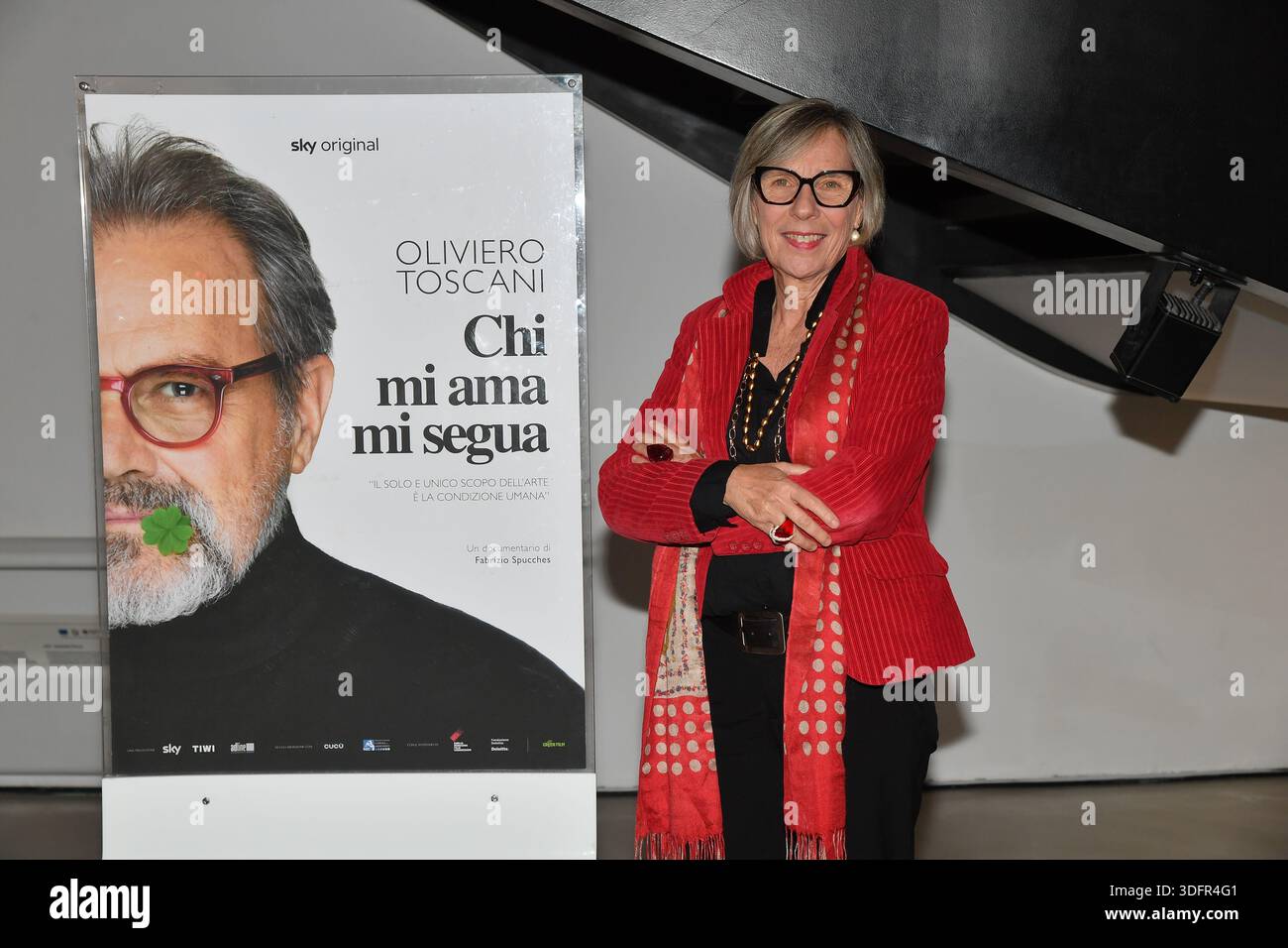 Rome, Maxxi Museum Presentation of the documentary on Oliviero Toscani ...