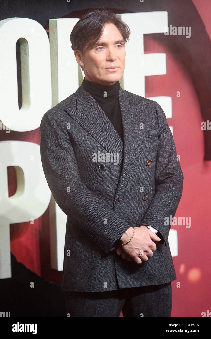 London, UK. 13 Jan, 2026. Pictured: Cillian Murphy attends The World ...