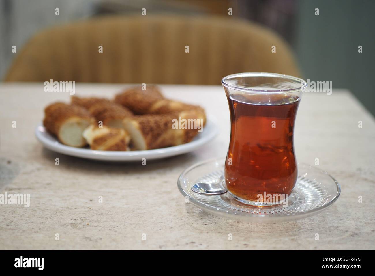 Turkish tea served snacks hi-res stock photography and images - Alamy