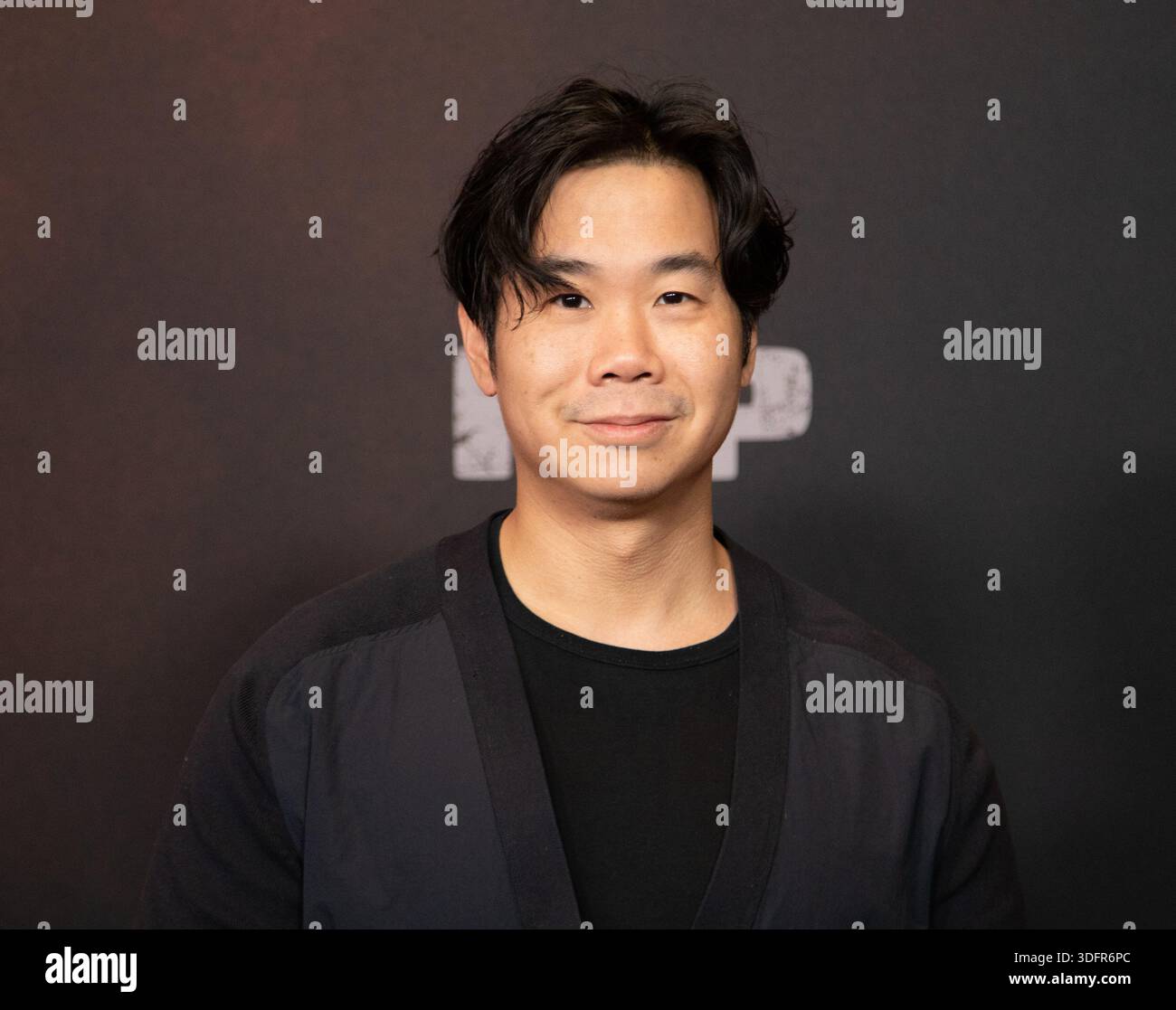 David Ma arrives on the red carpet for the Netflix's "The Rip" New York ...