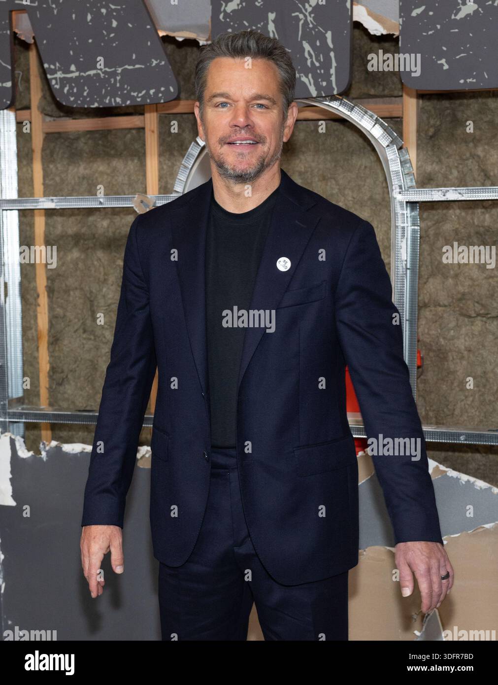 Matt Damon attends the world premiere of "The Rip" at Alice Tully Hall ...