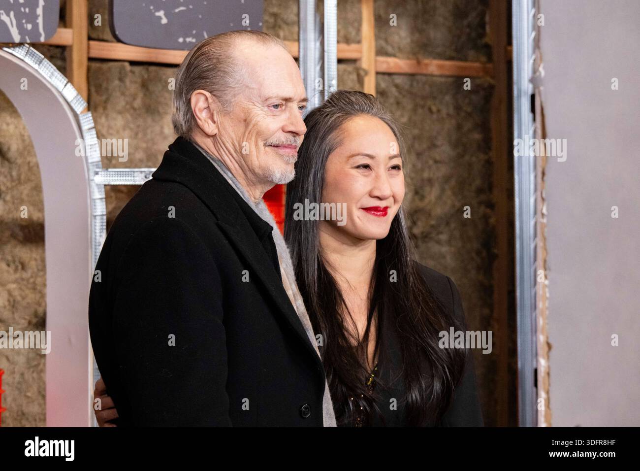 Steve Buscemi and his wife, Karen Ho attend the world premiere of The ...