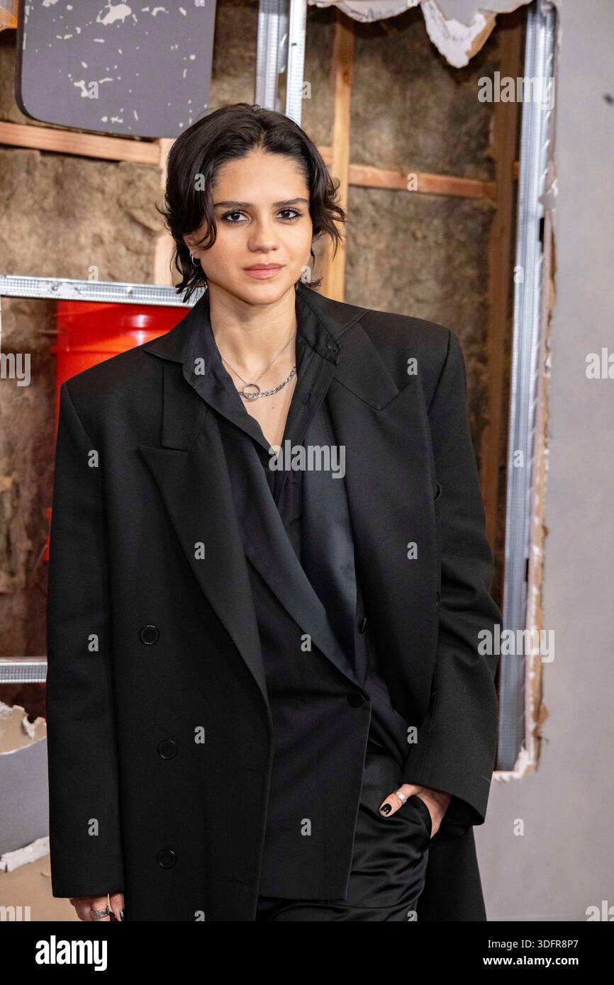 Sasha Calle attends the world premiere of The RIP at Alice Tully Hall ...