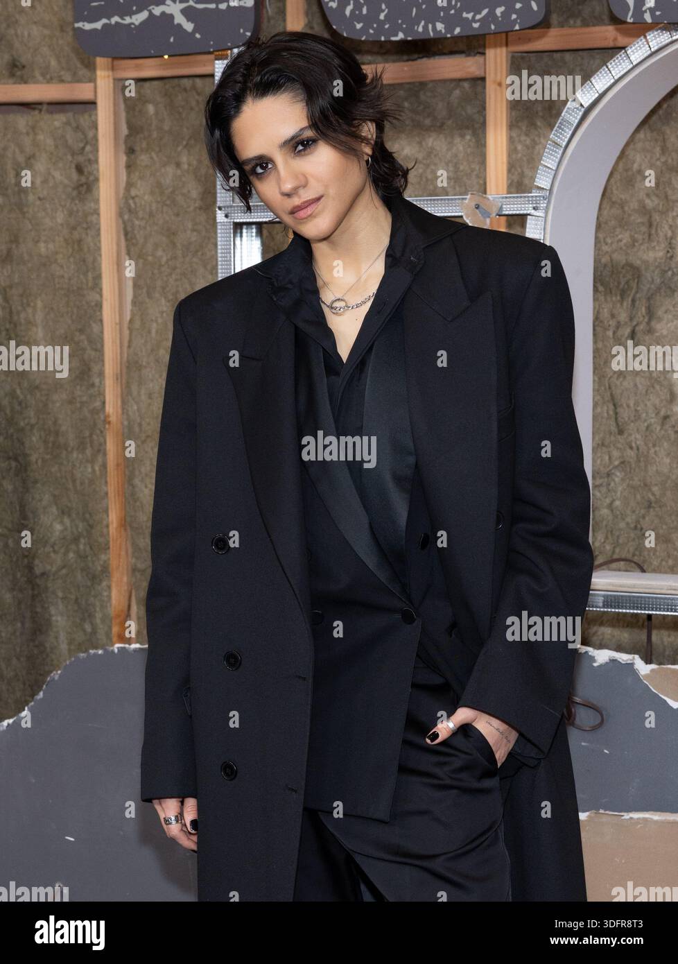 Sasha Calle attends the world premiere of "The Rip" at Alice Tully Hall ...