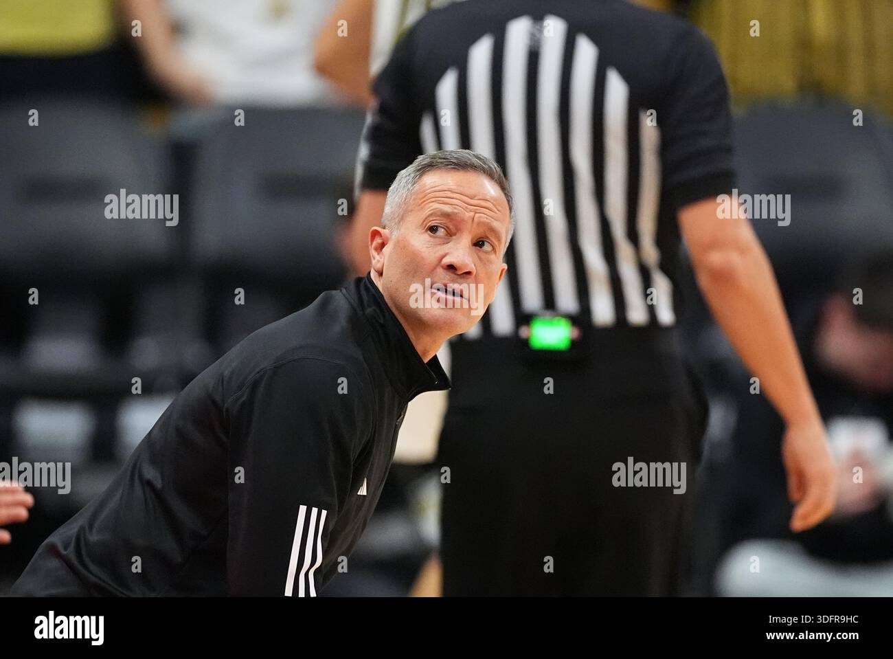 Texas Tech head coach Grant McCasland in the first half of an NCAA ...