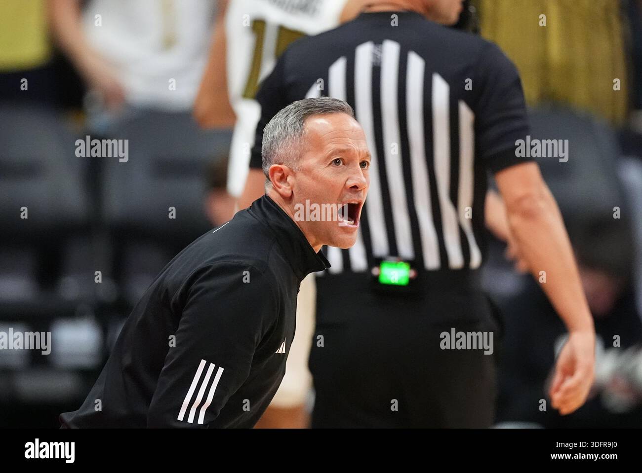 Texas Tech head coach Grant McCasland in the first half of an NCAA ...