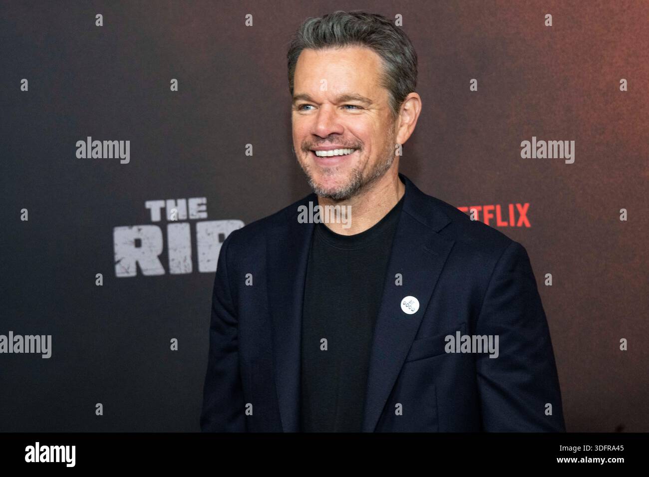 Matt Damon attends the world premiere of The RIP at Alice Tully Hall in ...