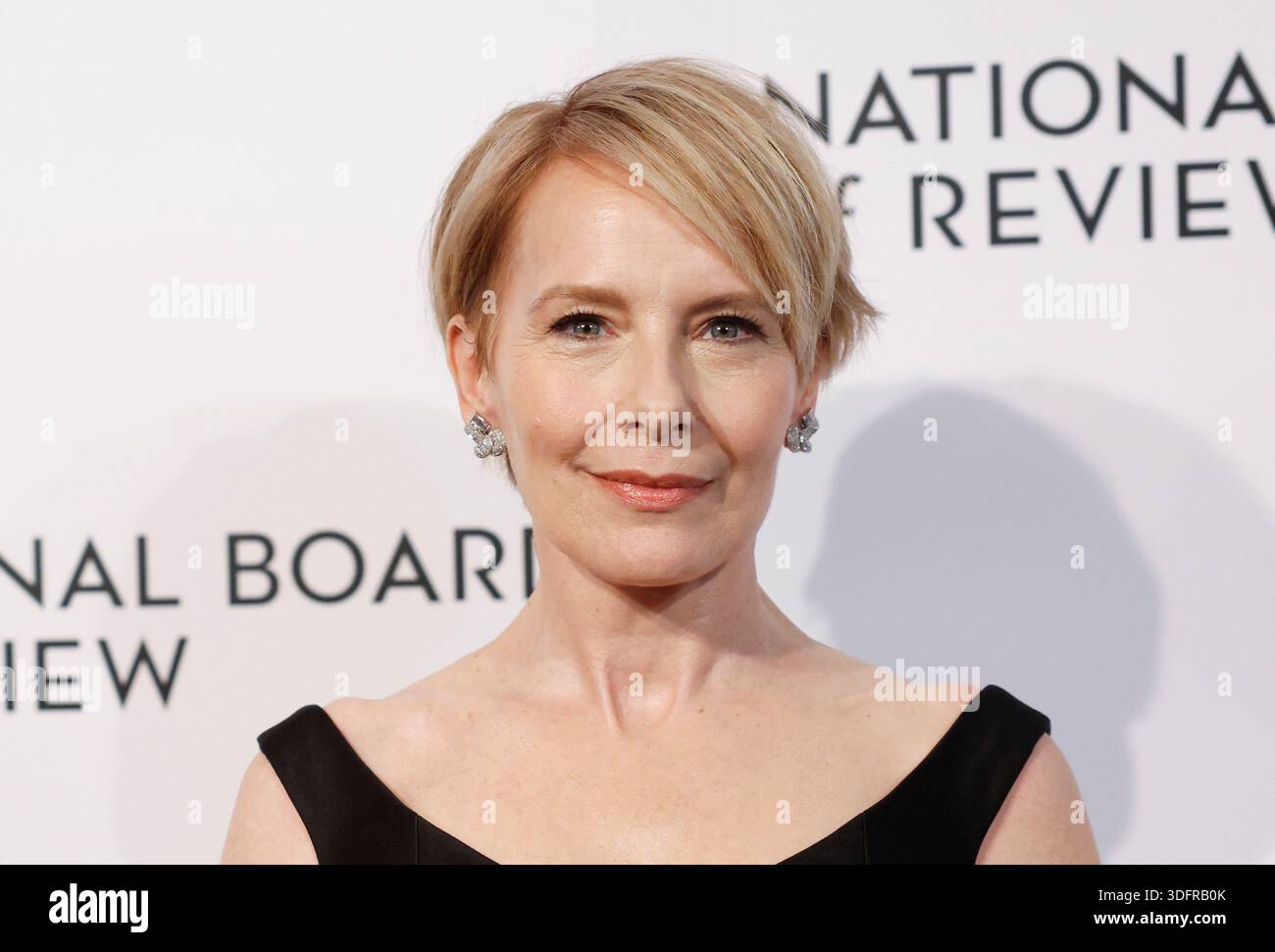 Amy Ryan arrives on the red carpet at the 2026 National Board Of Review ...
