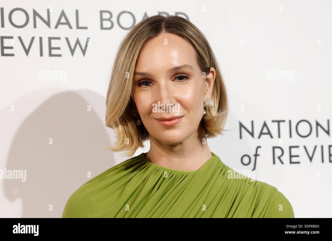 Erin McSherry arrives on the red carpet at the 2026 National Board Of ...