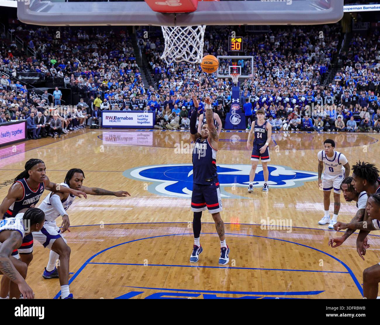 January 13, 2026, Newburgh, New York, USA: UConn Huskies guard SOLO ...