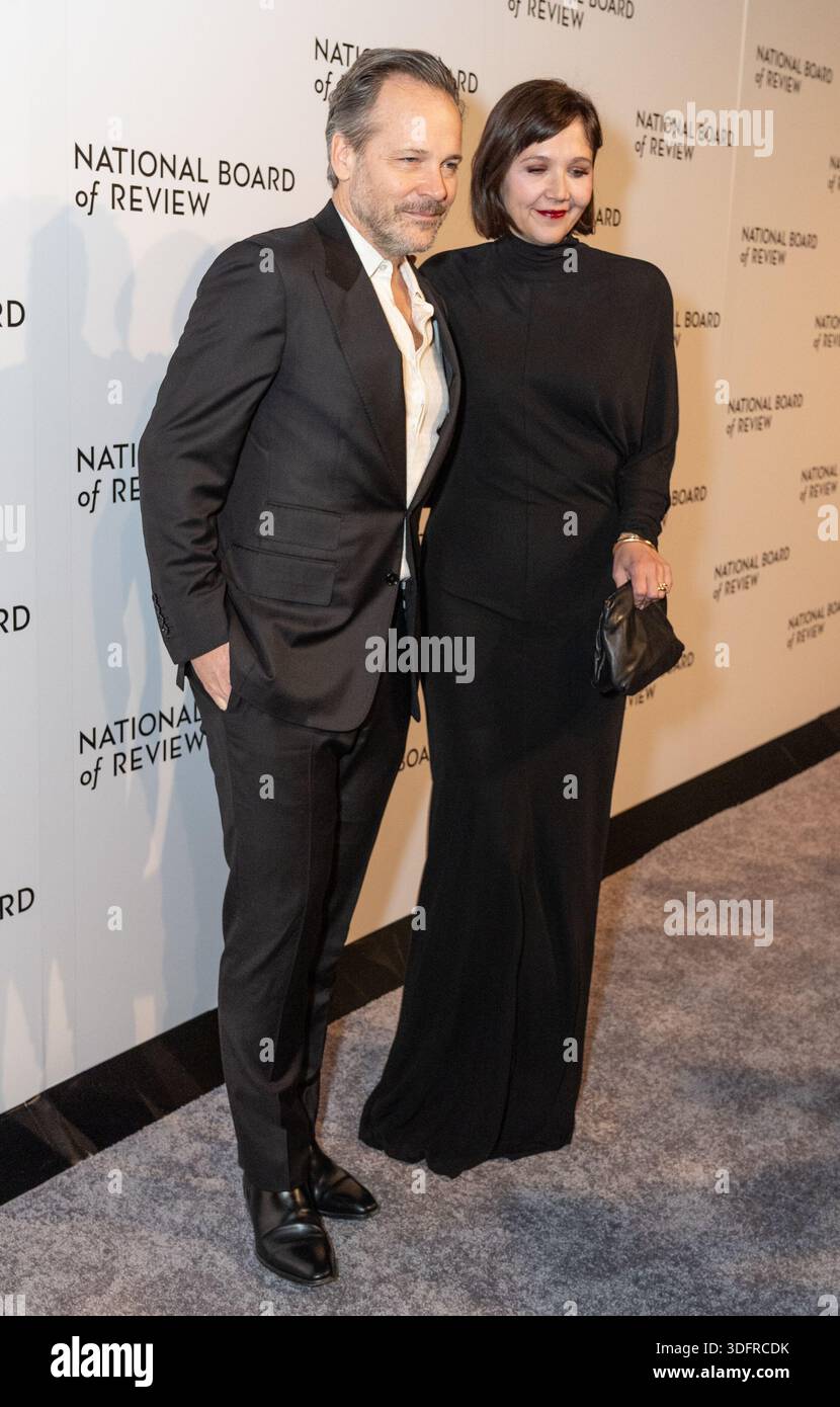 Peter Sarsgaard and Maggie Gyllenhaal attend National Board of Review ...