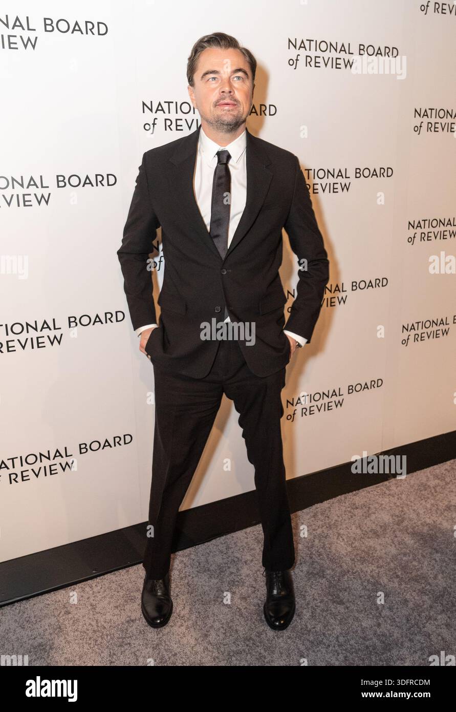 Leonardo DiCarpio attends National Board of Review Awards Gala at ...