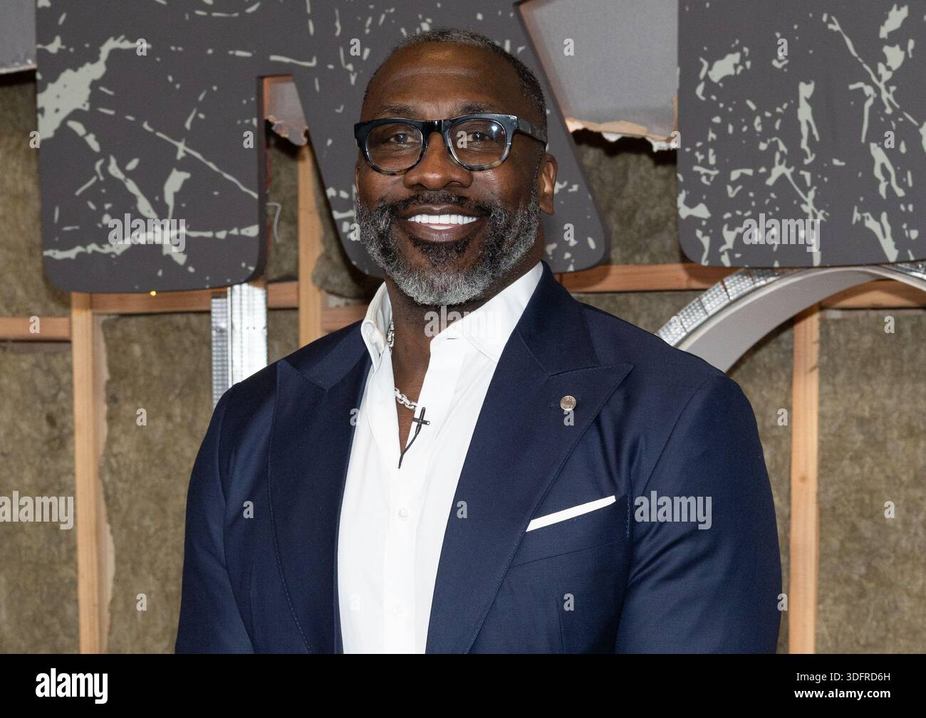 Shannon Sharpe attends the world premiere of "The Rip" at Alice Tully ...