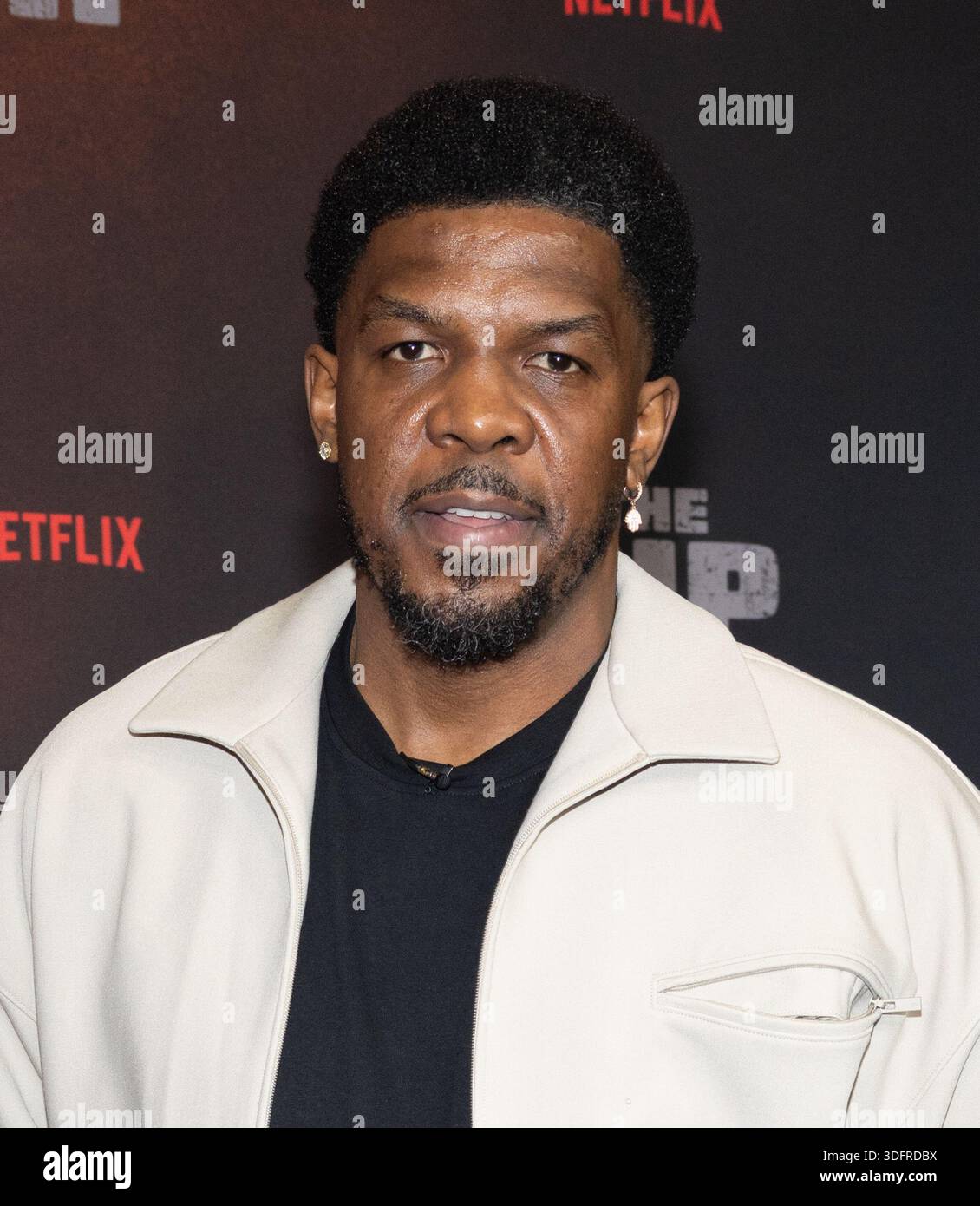 Joe Johnson attends the world premiere of "The Rip" at Alice Tully Hall ...