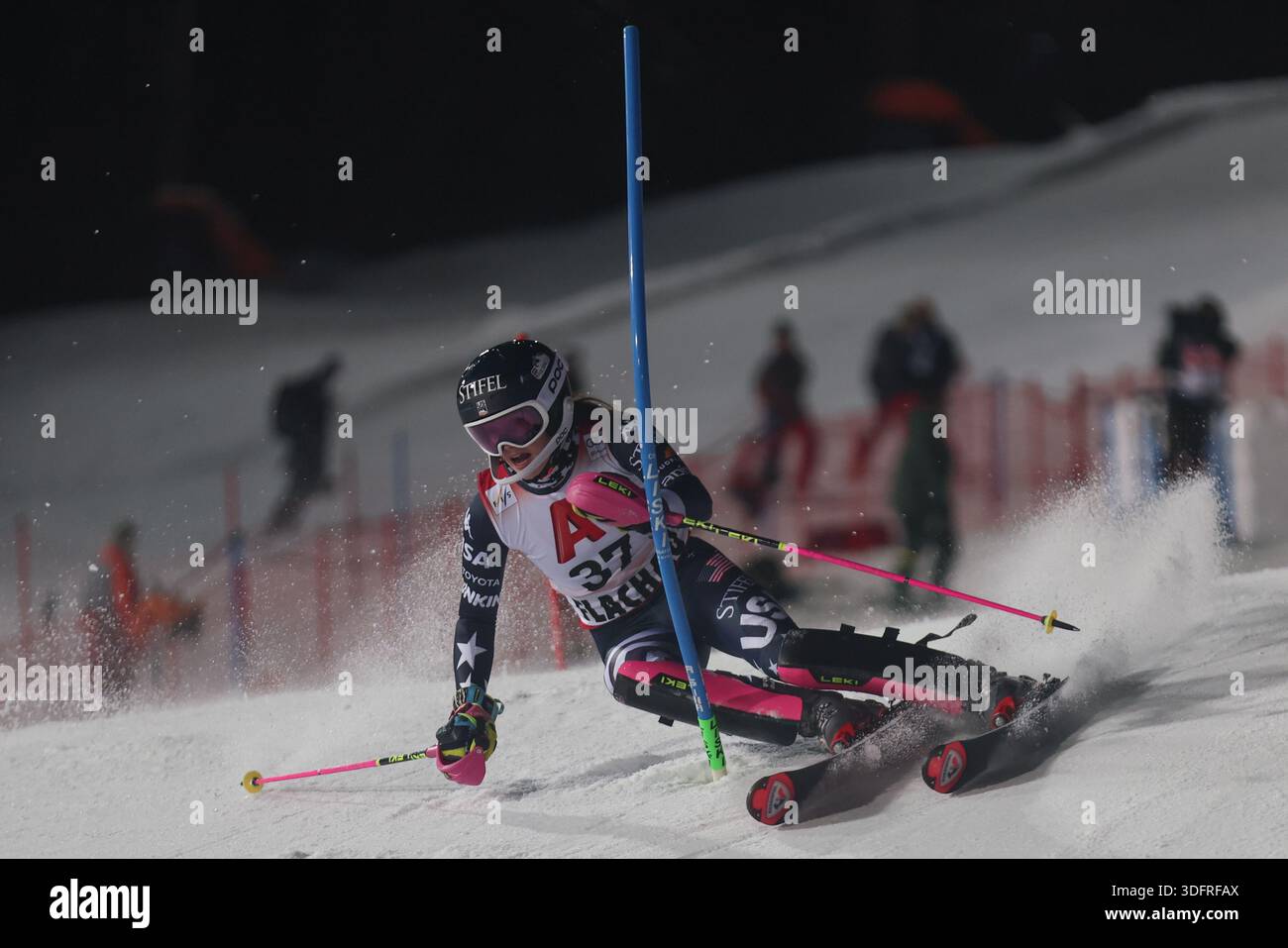 FLACHAU, AUSTRIA, 13.JAN.26 - ALPINE SKIING - FIS World Cup, night ...