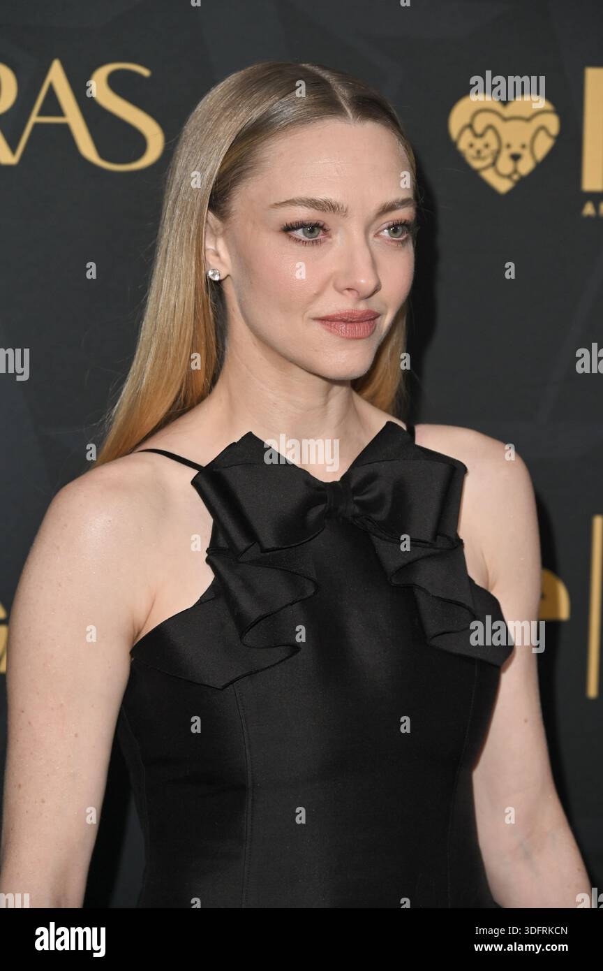 Beverly Hills, CA USA. 9th Jan 2026. Amanda Seyfried at The 2026 Astra ...