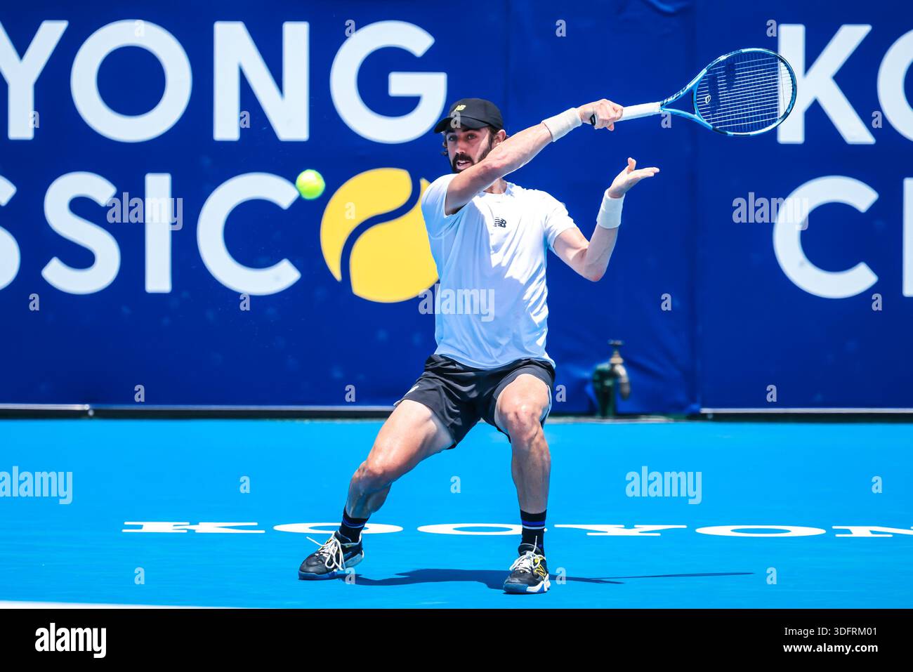 Melbourne, Australia. 14th Jan, 2026. Jordan Thompson of Australia ...