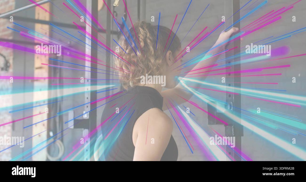 Woman exposed back leaning hi-res stock photography and images - Alamy