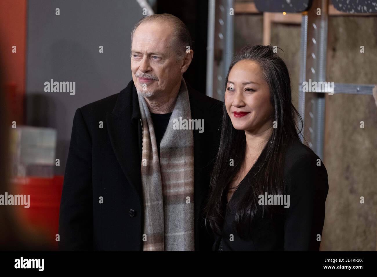 Photo by: NDZ/STAR MAX/IPx 2026 1/13/26 Steve Buscemi, Karen Ho at the ...