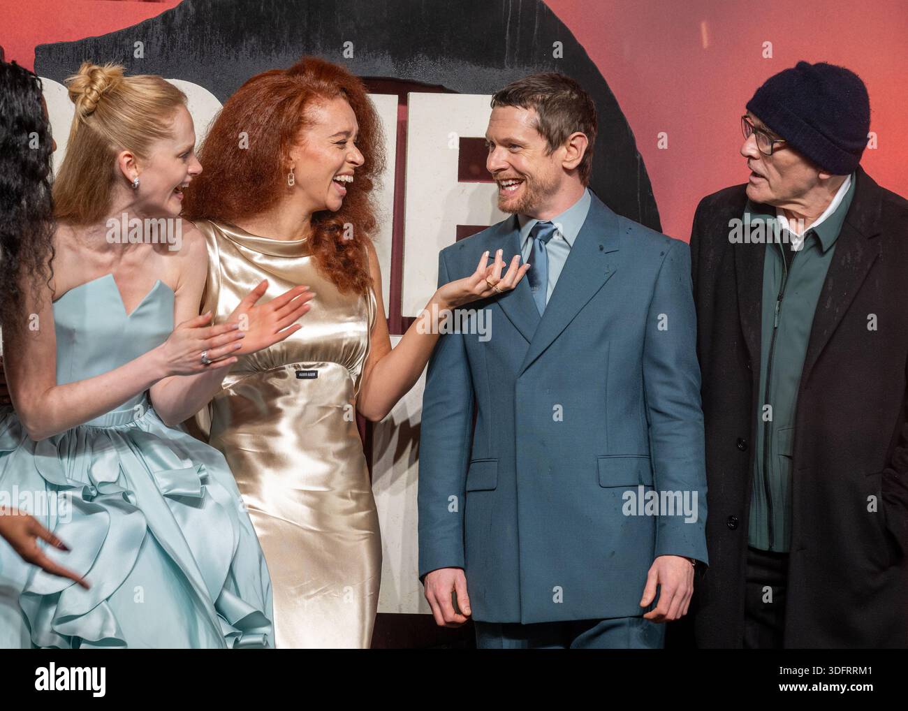 Emma Laird, Erin Kellyman, Jack O'Connell and Danny Boyle attends "28 ...