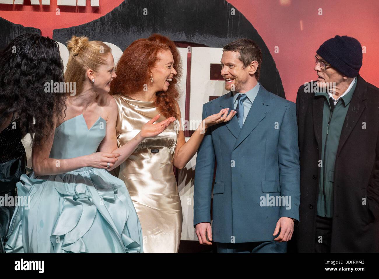 Nia DaCosta, Emma Laird, Erin Kellyman, Jack O'Connell and Danny Boyle ...