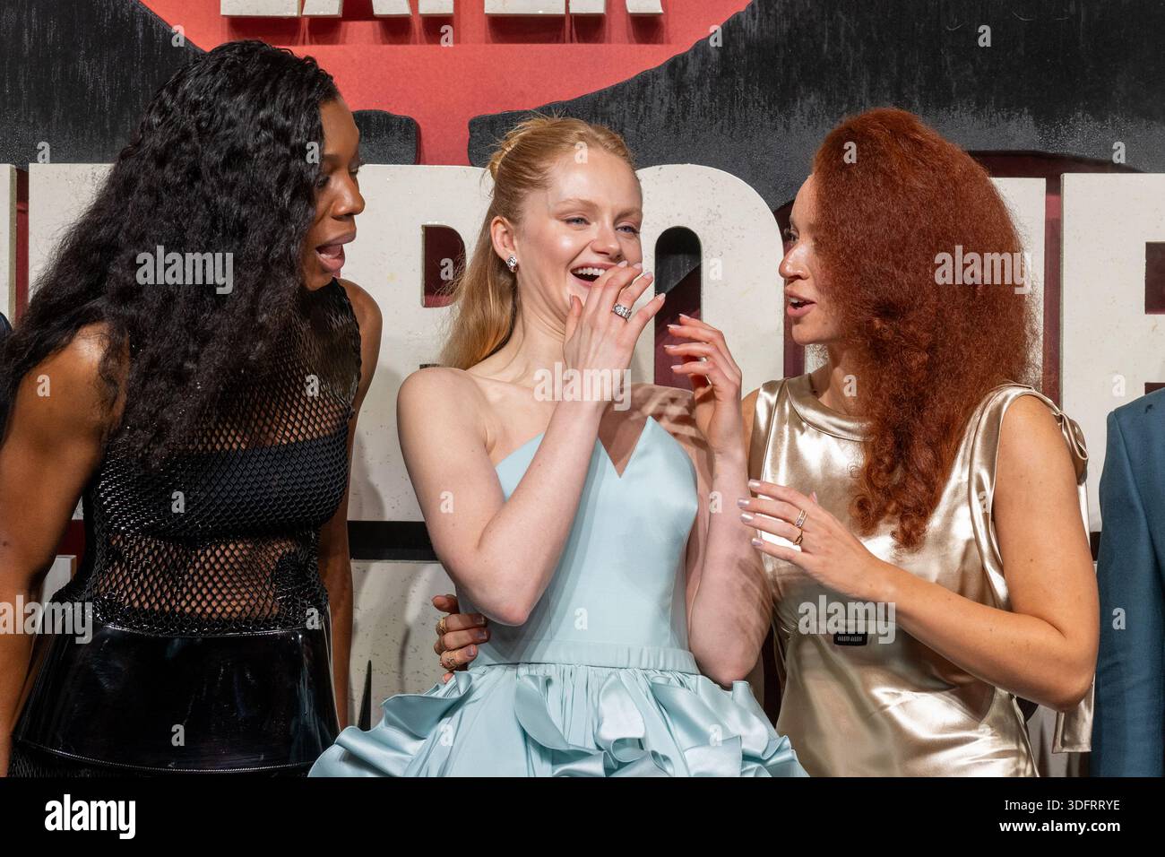 Nia DaCosta, Emma Laird and Erin Kellyman attends "28 Years Later: The ...