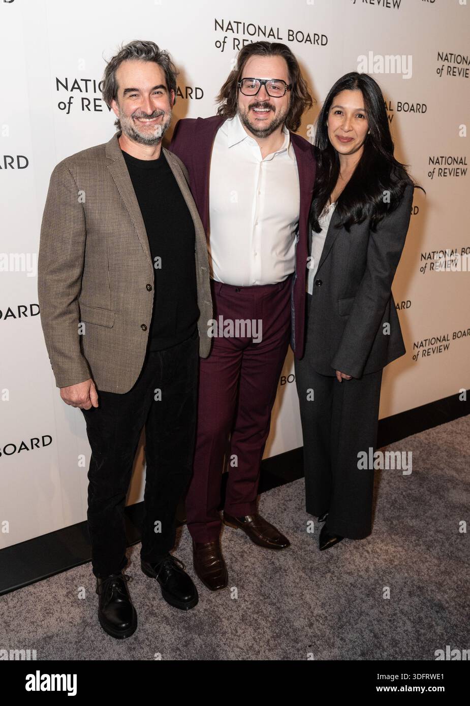 Jay Duplass, Michael Strassner and Shuli Harel attend National Board of Review Awards Gala at ...