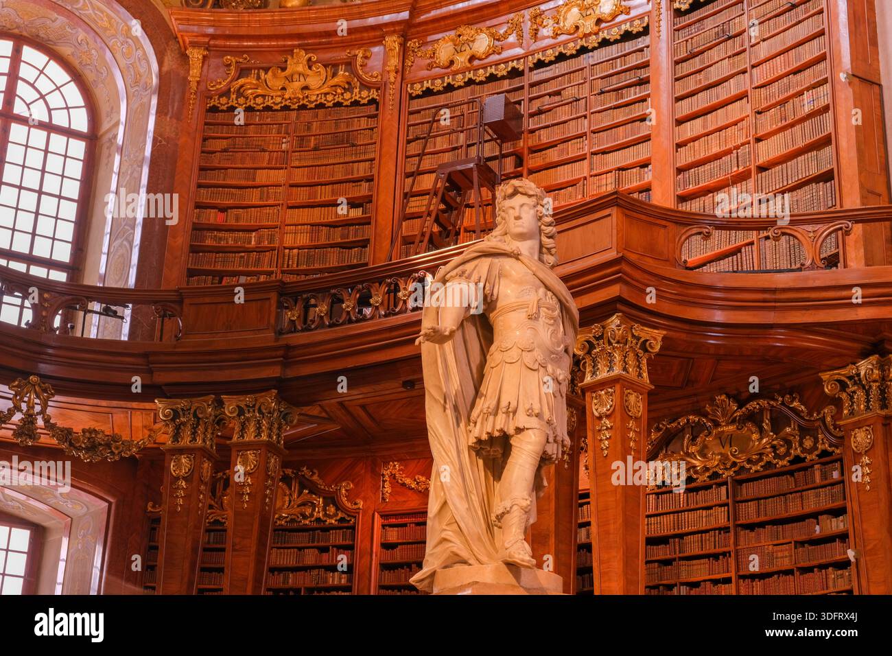 Austrian national library book detail hi-res stock photography and ...