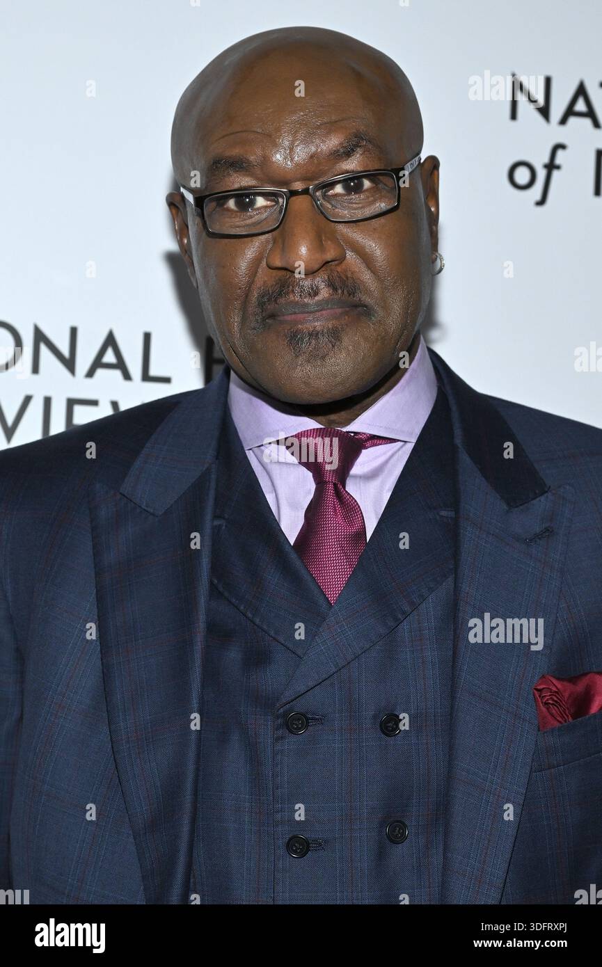 New York, USA. 13th Jan, 2026. Delroy Lindo walking the red carpet at ...