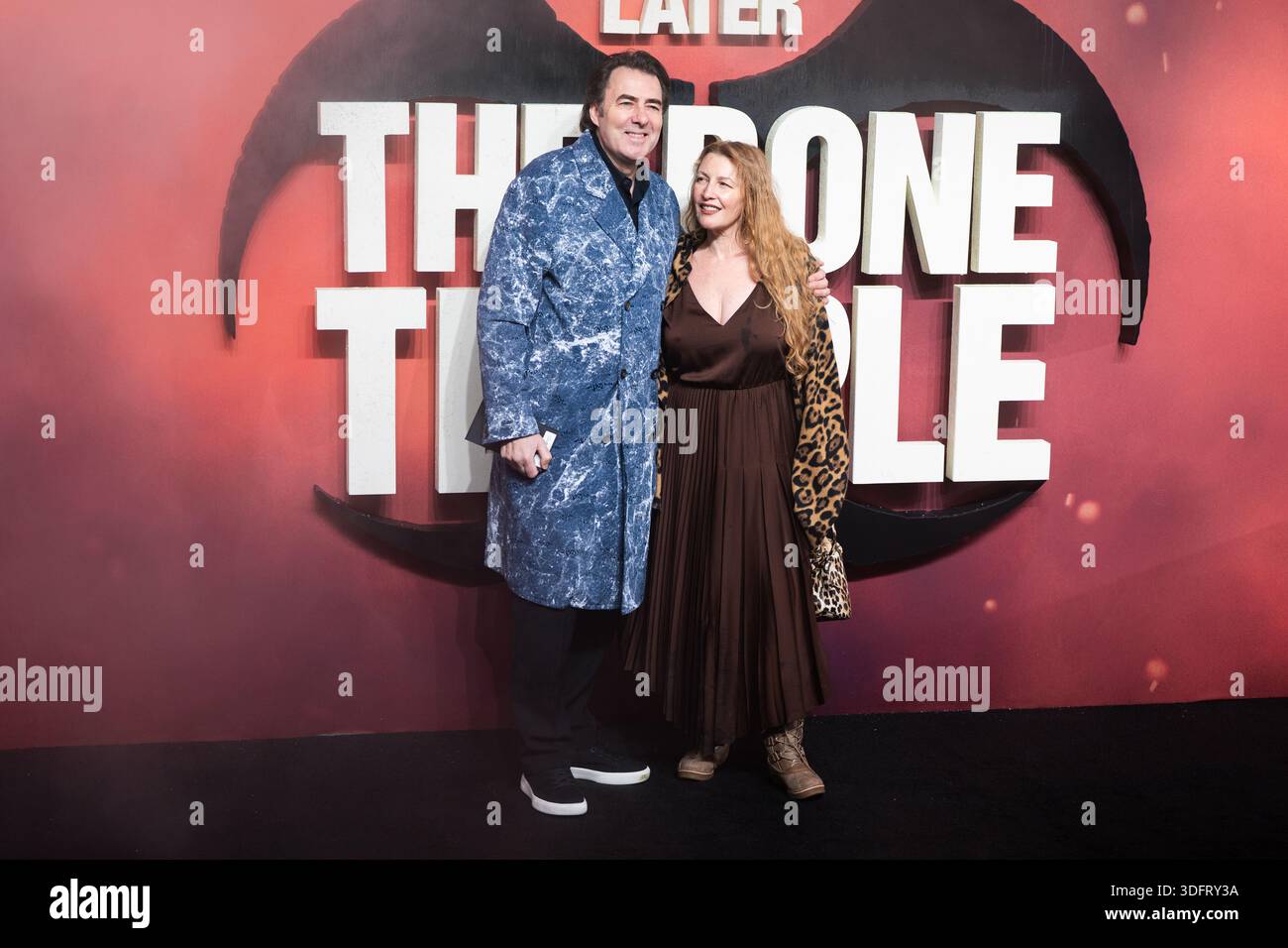 London, UK. 13th Jan, 2026. Jonathan Ross and Jane Goodman attend the ...