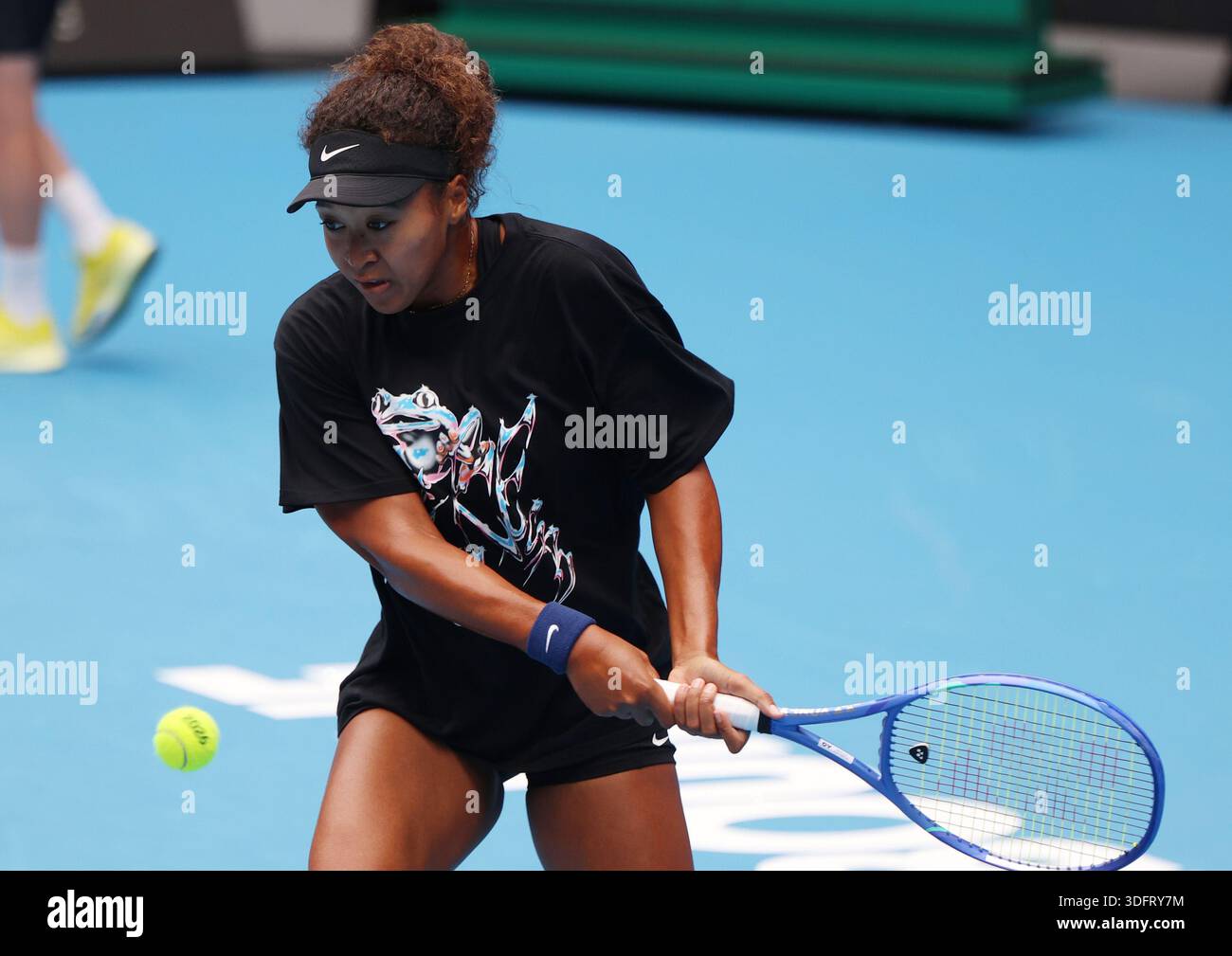 Melbourne, Victoria, Australia. 14th Jan, 2026. NAOMI OSAKA of Japan ...