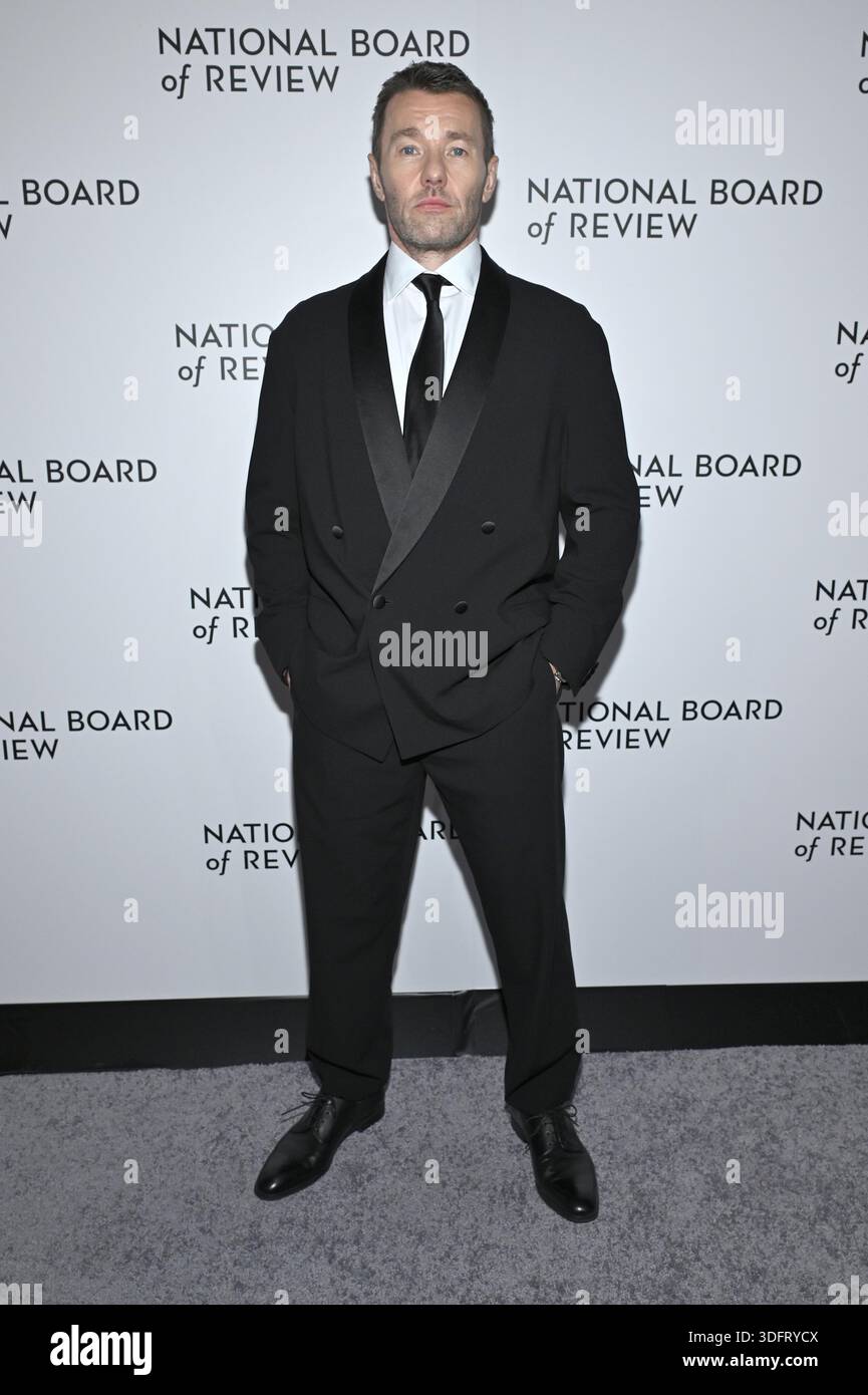 New York, USA. 13th Jan, 2026. Joel Edgerton walking the red carpet at ...