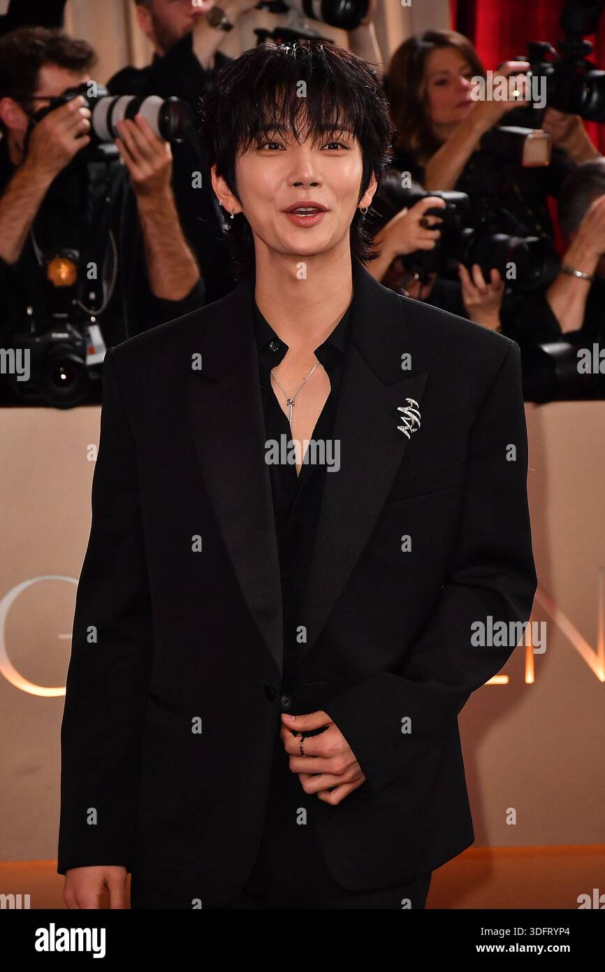 Beverly Hills, USA. 11th Jan, 2026. Joshua Hong attends the 83rd annual ...