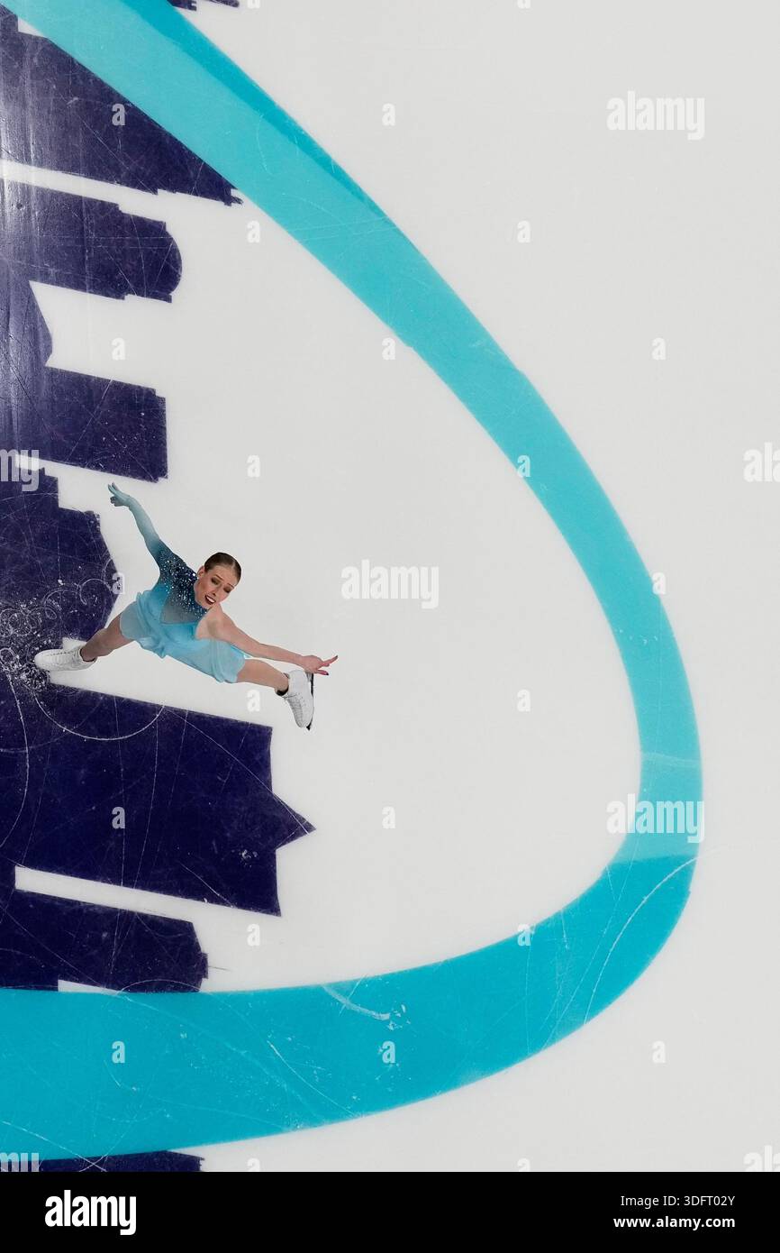 FILE - Bradie Tennell competes during the women's short program at the ...