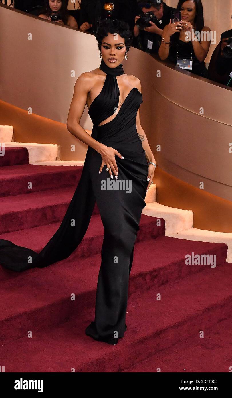 Beverly Hills, USA. 13th Jan, 2026. Teyana Taylor attends the 83rd ...